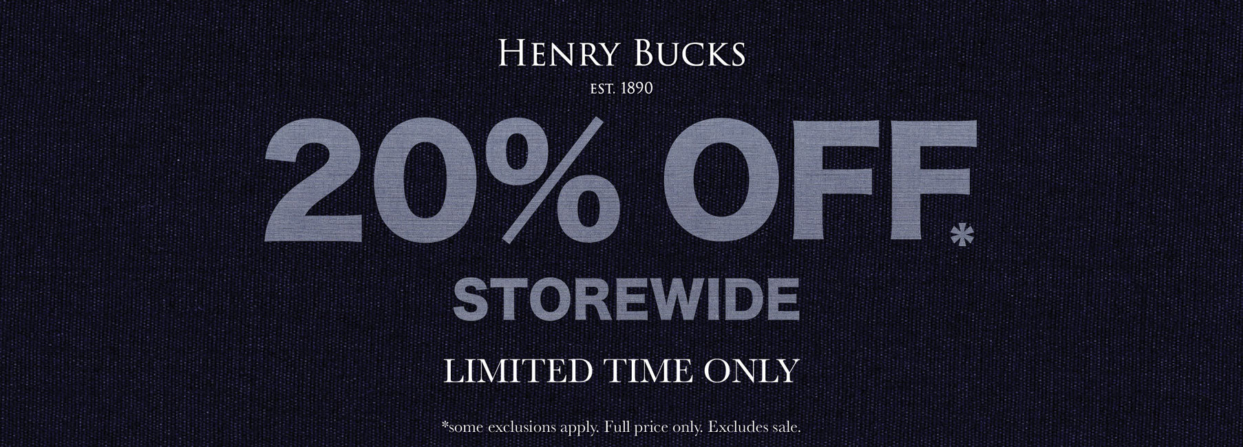Henry Bucks - Australia's Best Menswear & Suit Specialists